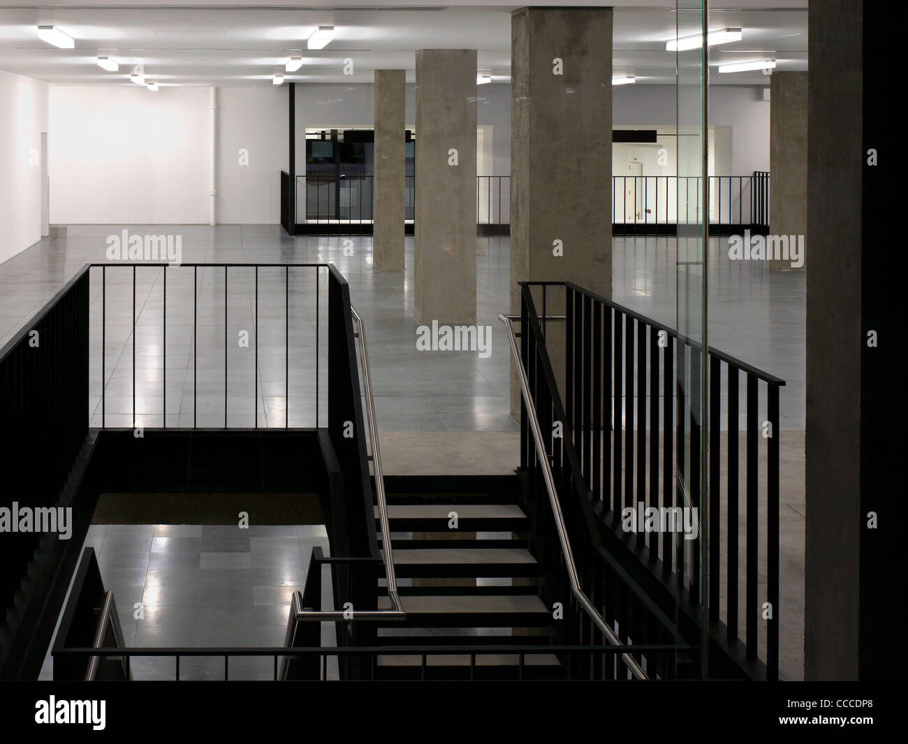 A Project To Refurbish Two Existing Office Buildings, Conjoined Stock ...