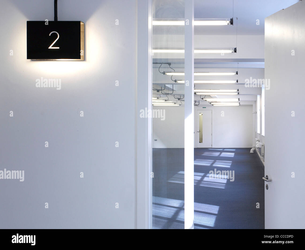 A Project To Refurbish Two Existing Office Buildings, Conjoined Stock ...