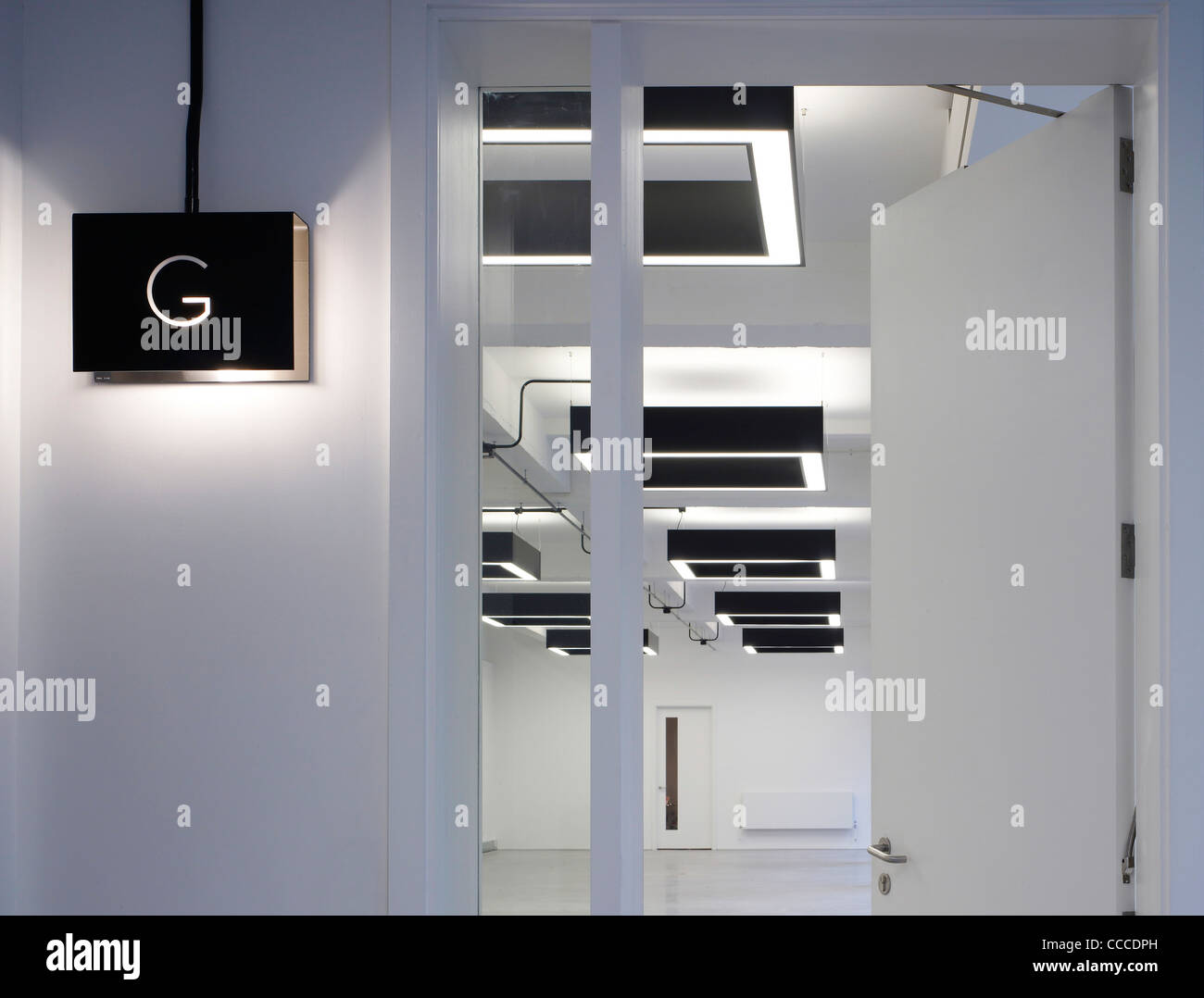 A Project To Refurbish Two Existing Office Buildings, Conjoined Stock ...