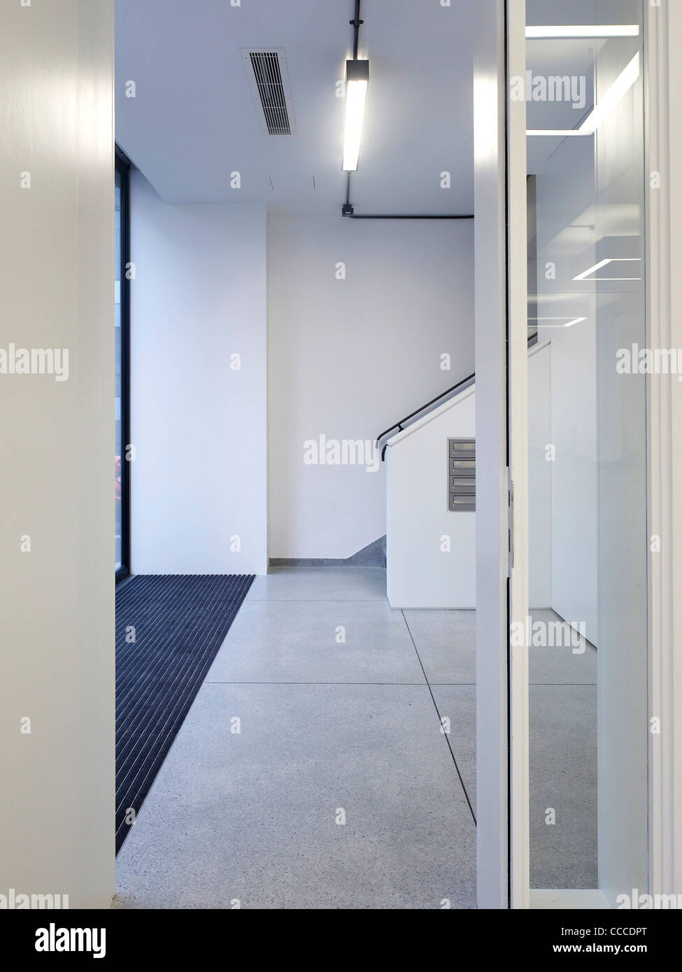 A Project To Refurbish Two Existing Office Buildings, Conjoined Stock ...