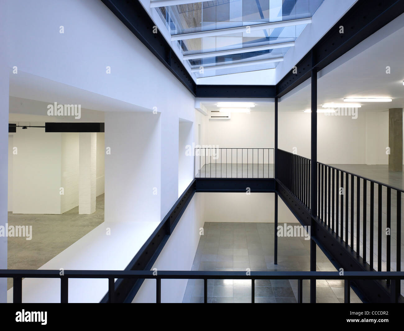 A Project To Refurbish Two Existing Office Buildings, Conjoined Stock ...