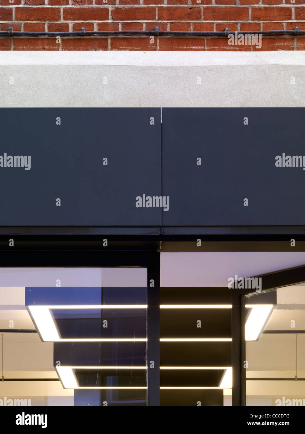 A Project To Refurbish Two Existing Office Buildings, Conjoined Stock ...