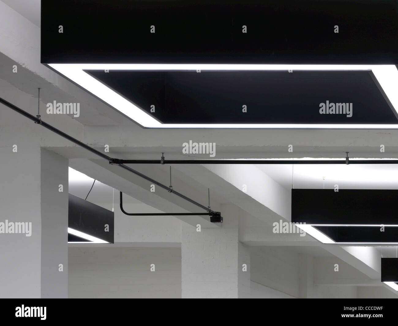 A Project To Refurbish Two Existing Office Buildings, Conjoined Stock ...