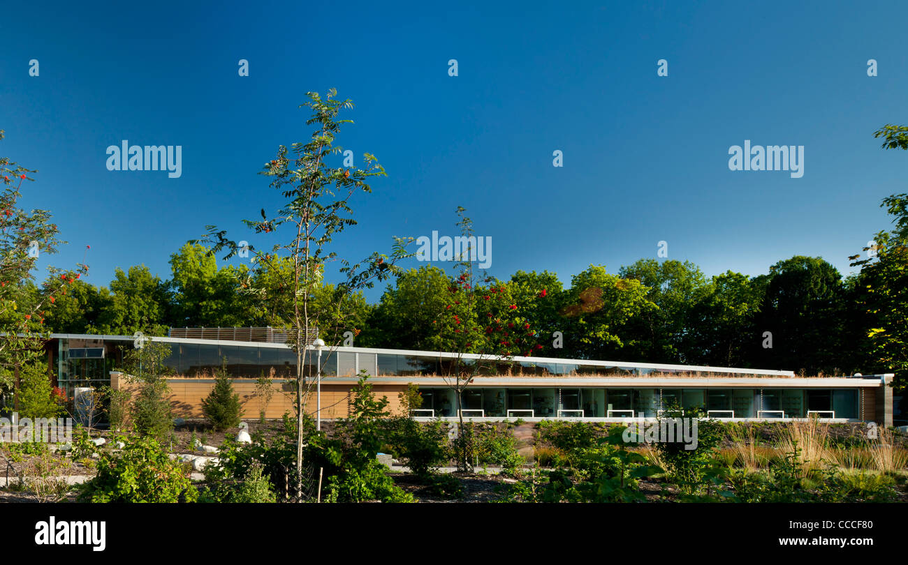 The Design Of The Building Is Inspired By The Coast Salish Longhouse ...