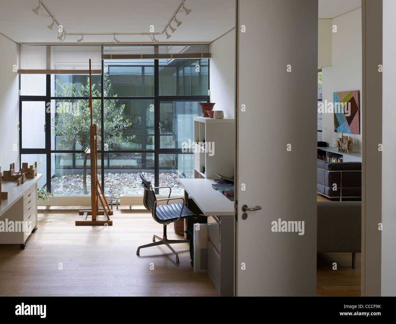 CYPHER HOUSE DAVID WILD SACKS MAGUIRE PRIVATE HOME LOWER STUDIO LIVING ...