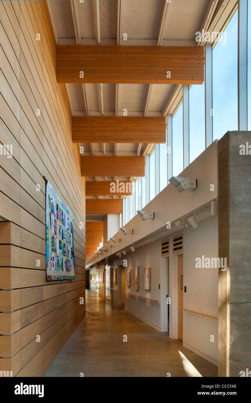 The Design Of The Building Is Inspired By The Coast Salish Longhouse ...