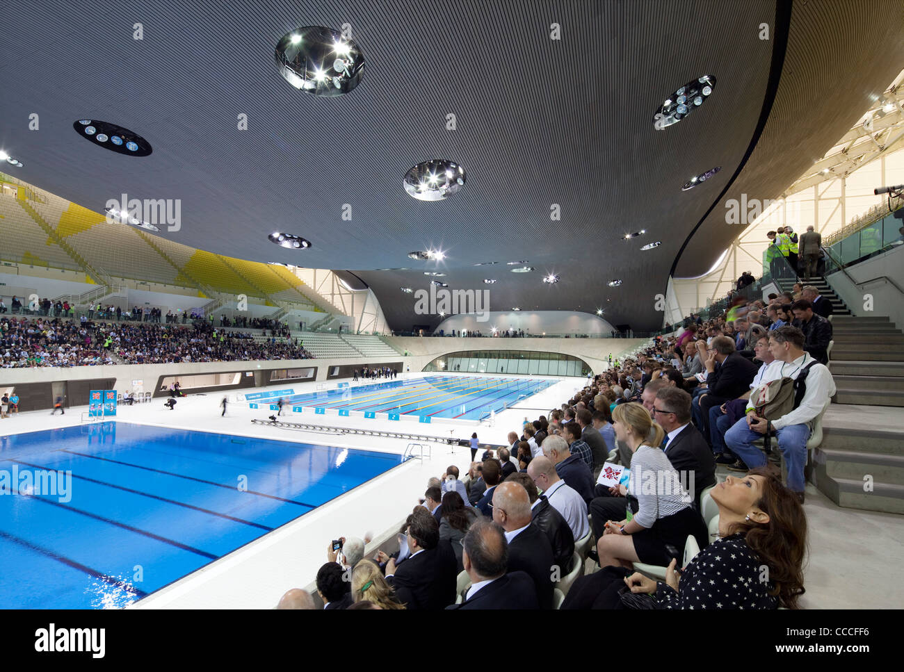 The Architectural Concept Of The London Aquatic Centre Is Inspired By ...