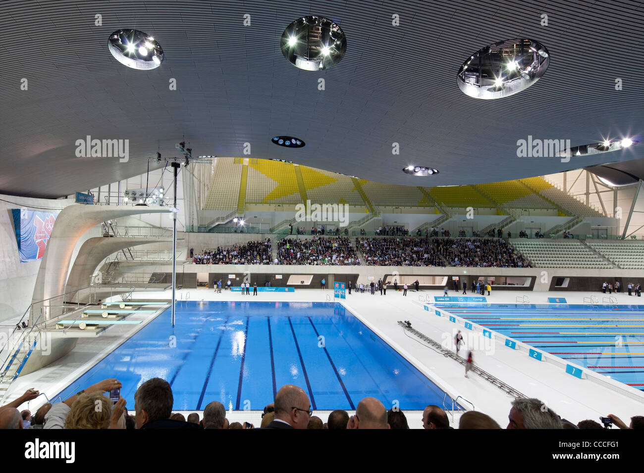 The Architectural Concept Of The London Aquatic Centre Is Inspired By ...