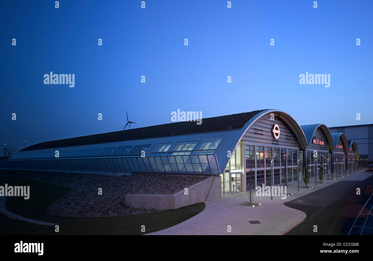 The New West Ham Bus Garage For London Buses Is One Of The Largest Bus ...