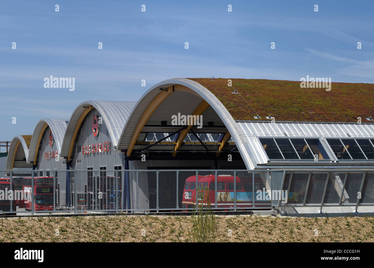 The New West Ham Bus Garage For London Buses Is One Of The Largest Bus ...