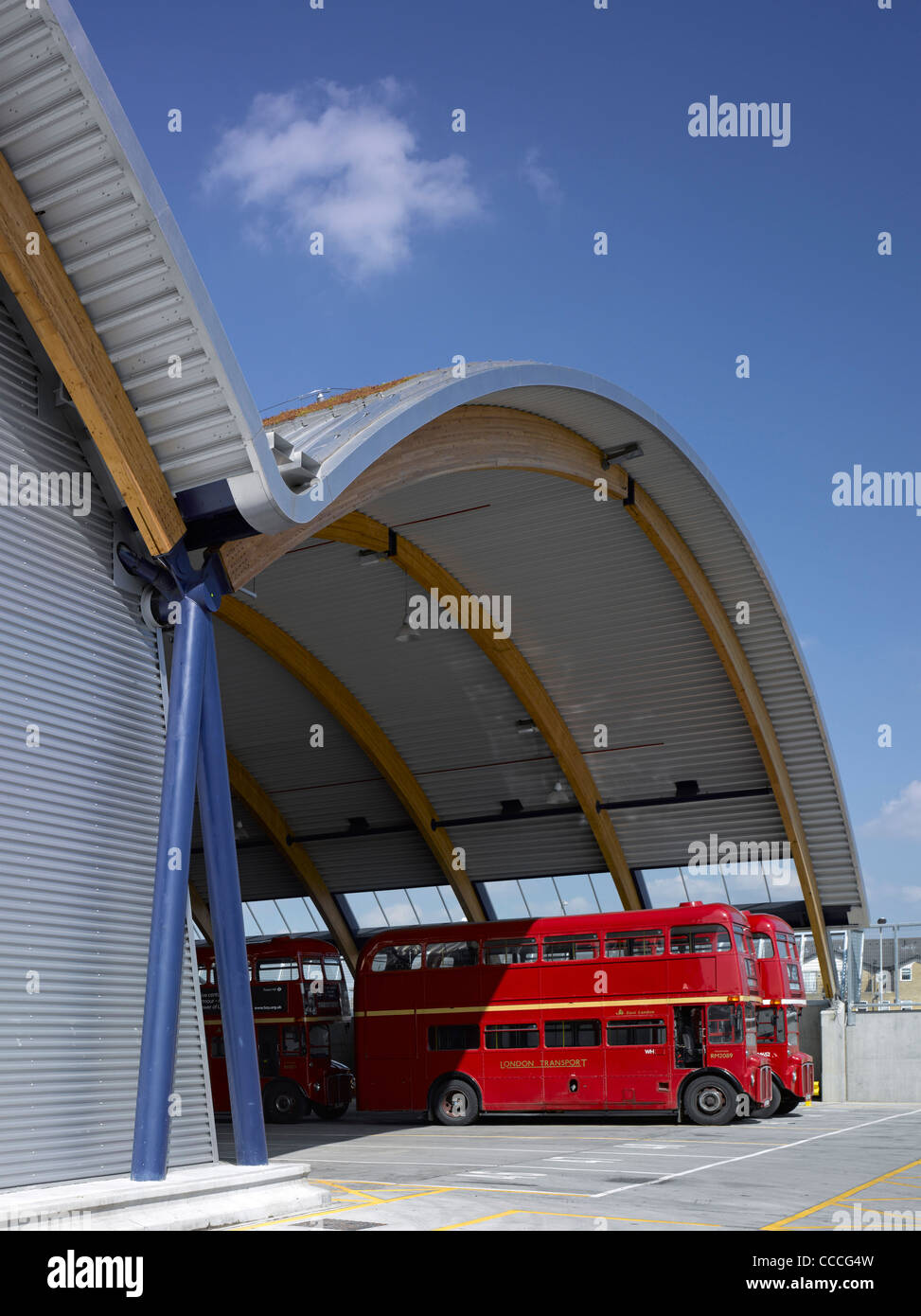 The New West Ham Bus Garage For London Buses Is One Of The Largest Bus ...