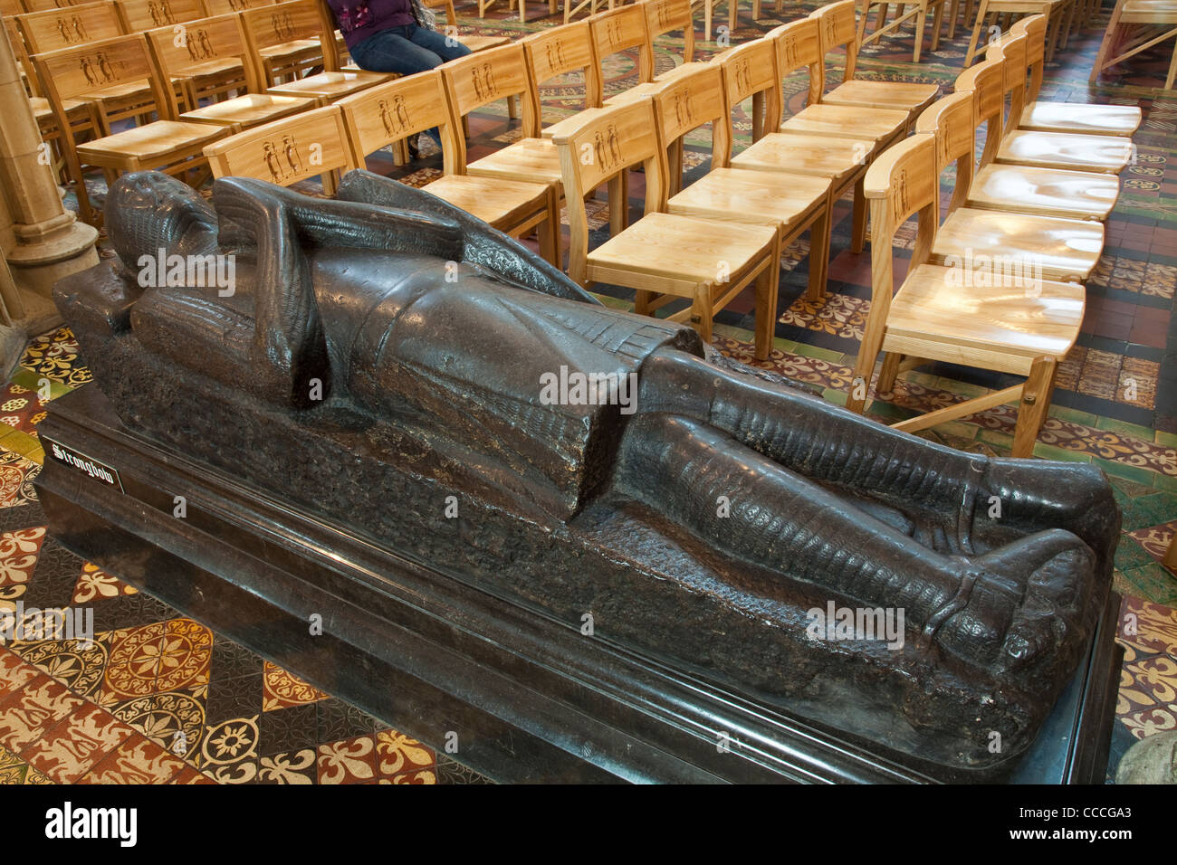 Tomb of Strongbow the Christ Church Cathedral, Dublin, Ireland Stock ...
