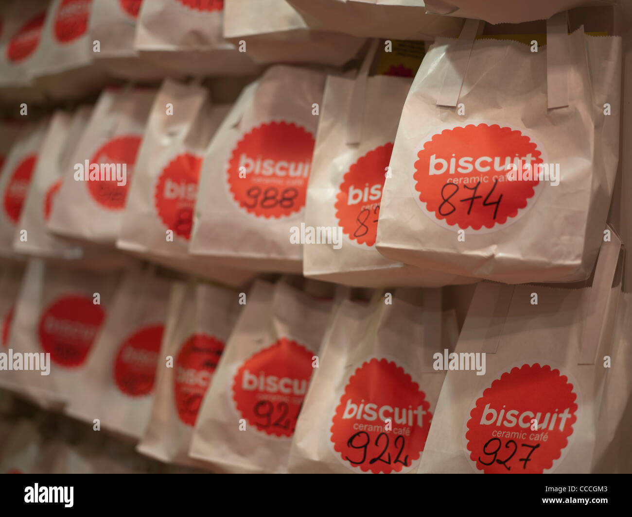 Shop Conversion With Large Scale Graphics Stock Photo - Alamy