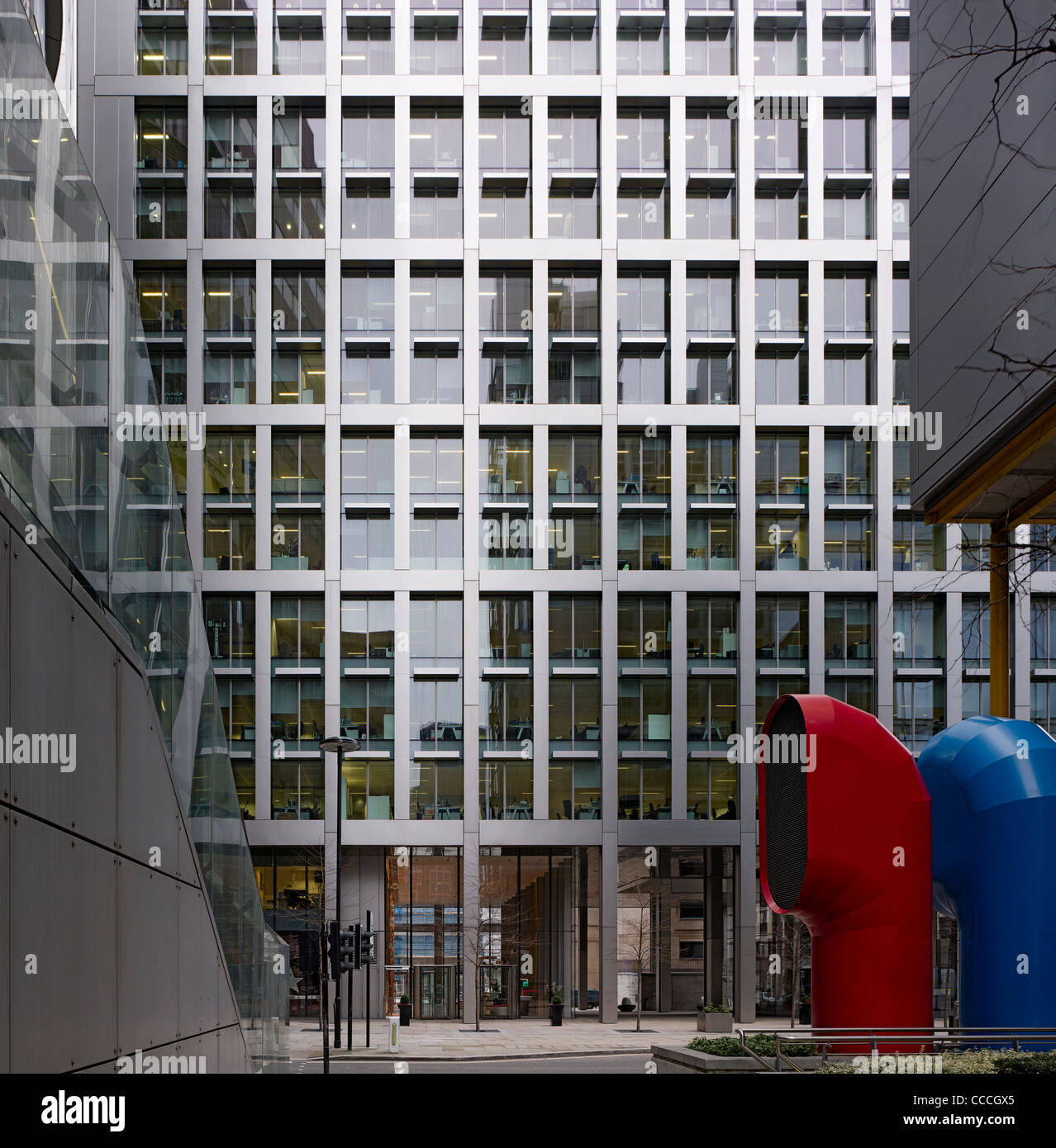 aldermanbury square office block eric parry architects 2007 london view ...