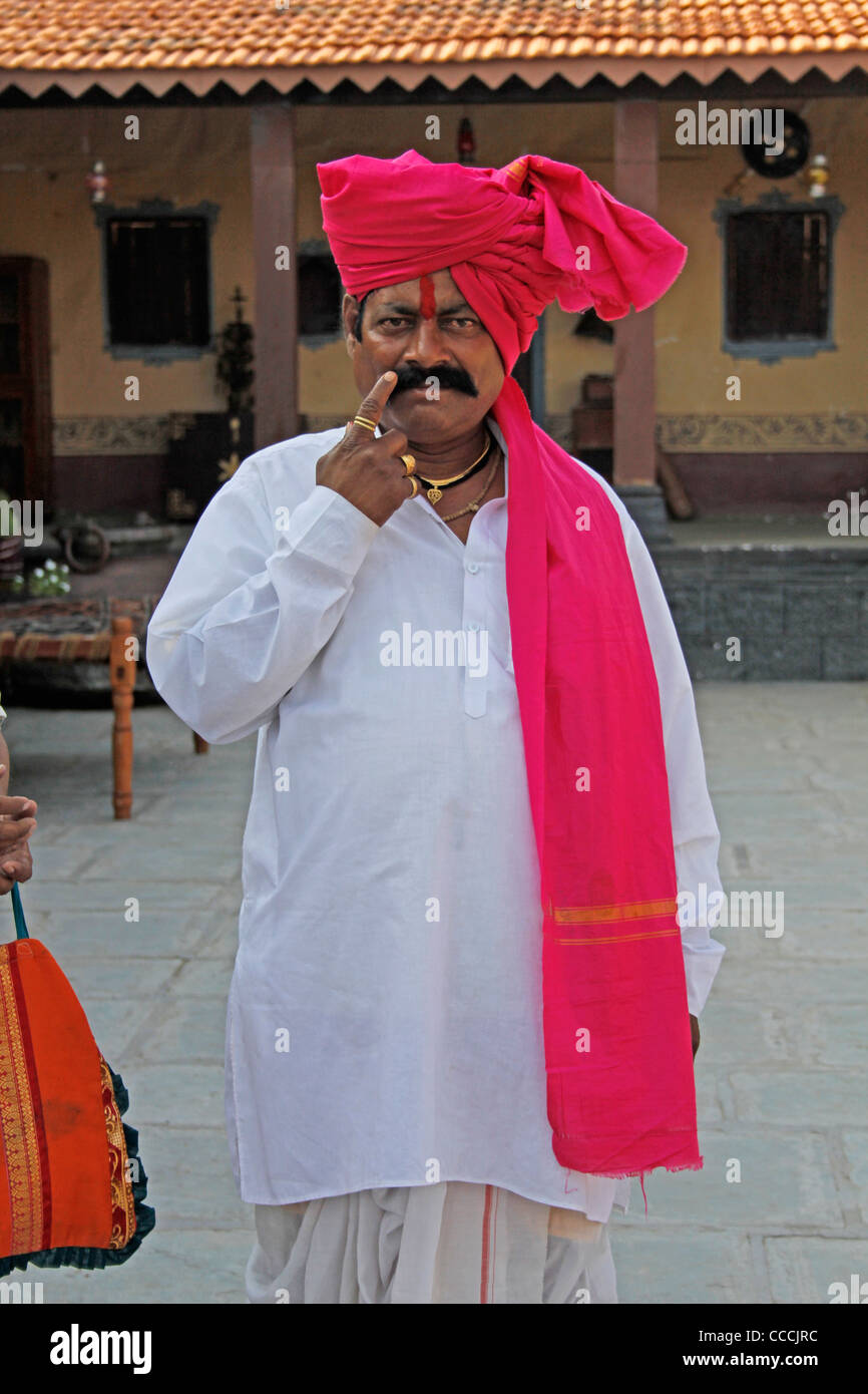 Close-up of Indian farmer in feta in village, India Stock Photo - Alamy