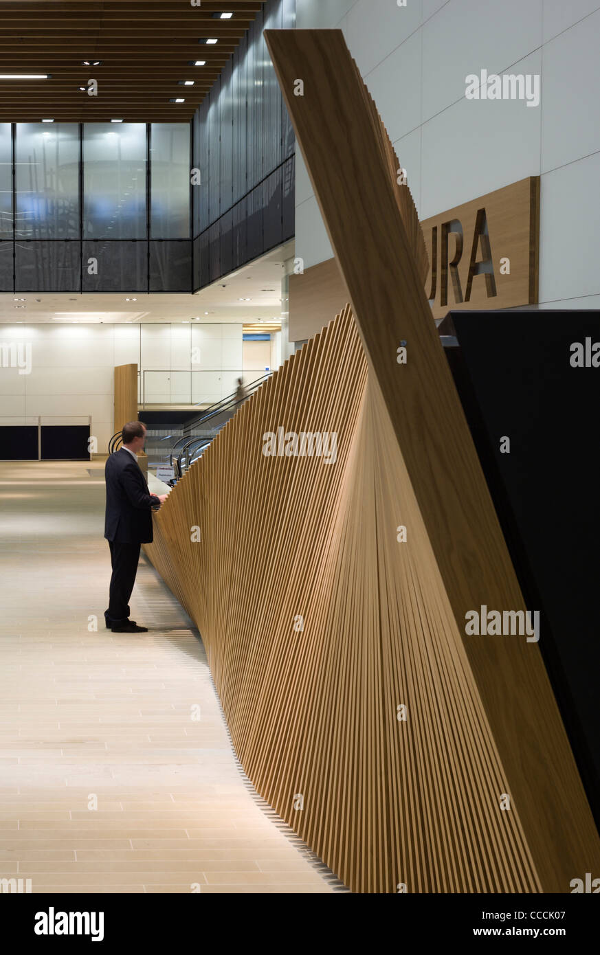 Office Entrance Lobby To Watermark Place, Occupied By Nomura ...