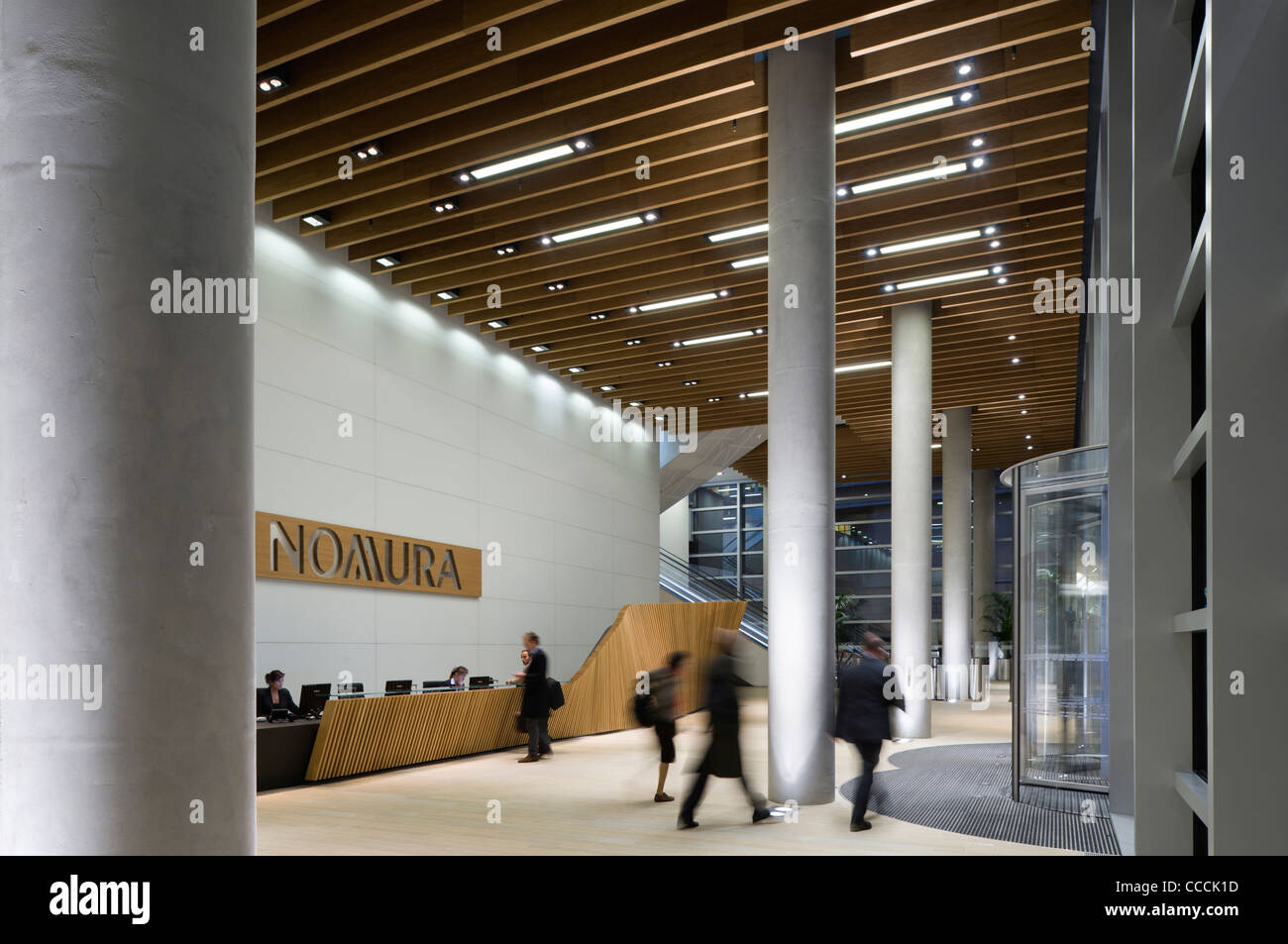 Office Entrance Lobby To Watermark Place, Occupied By Nomura ...