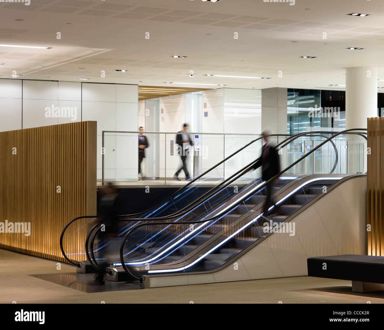 Office Entrance Lobby To Watermark Place, Occupied By Nomura ...