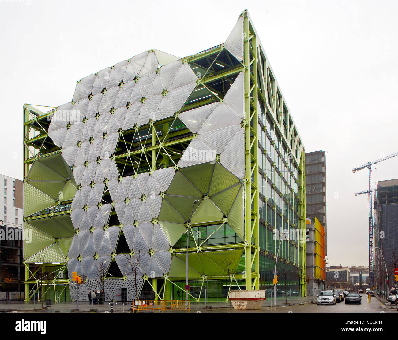media-tic enric ruiz-geli/cloud 9 barcelona 2009 spain exterior view of ...