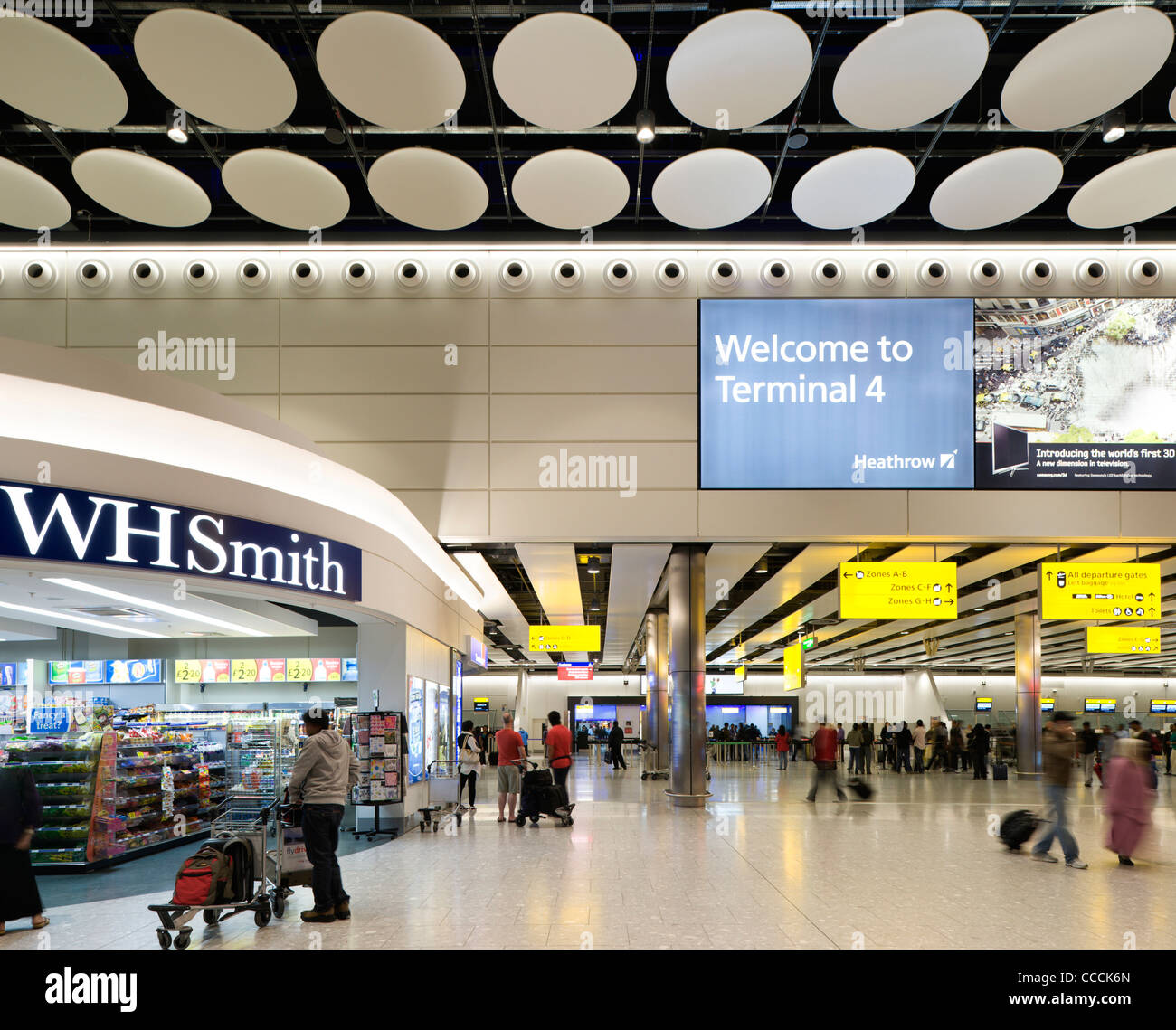 Heathrow Terminal 4 Departures Has Been Transformed Through A ...