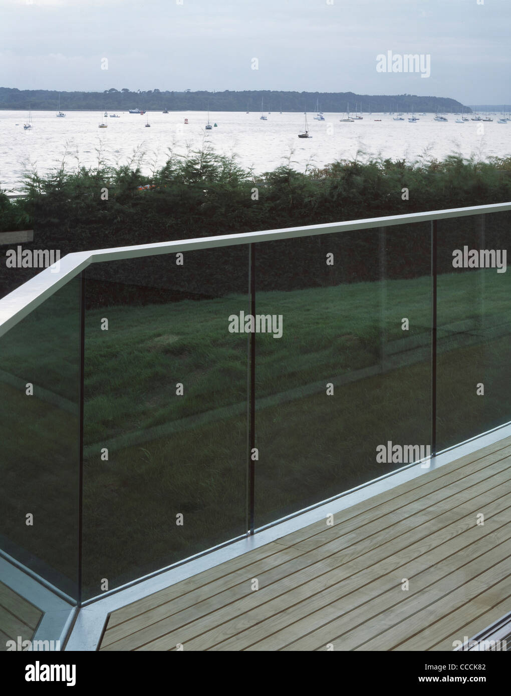 PRIVATE HOUSE FROM BALCONY TO BAY Stock Photo - Alamy