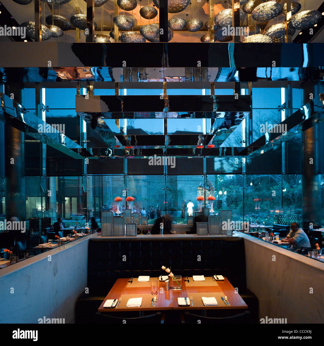 Lella Hotel New Delhi, 2011-Restaraunt Stock Photo - Alamy