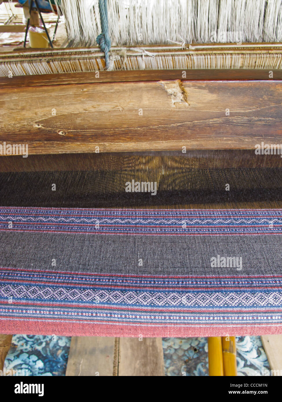 Traditional weaving pattern of Thai Lue (Tai Lu) people in northern ...