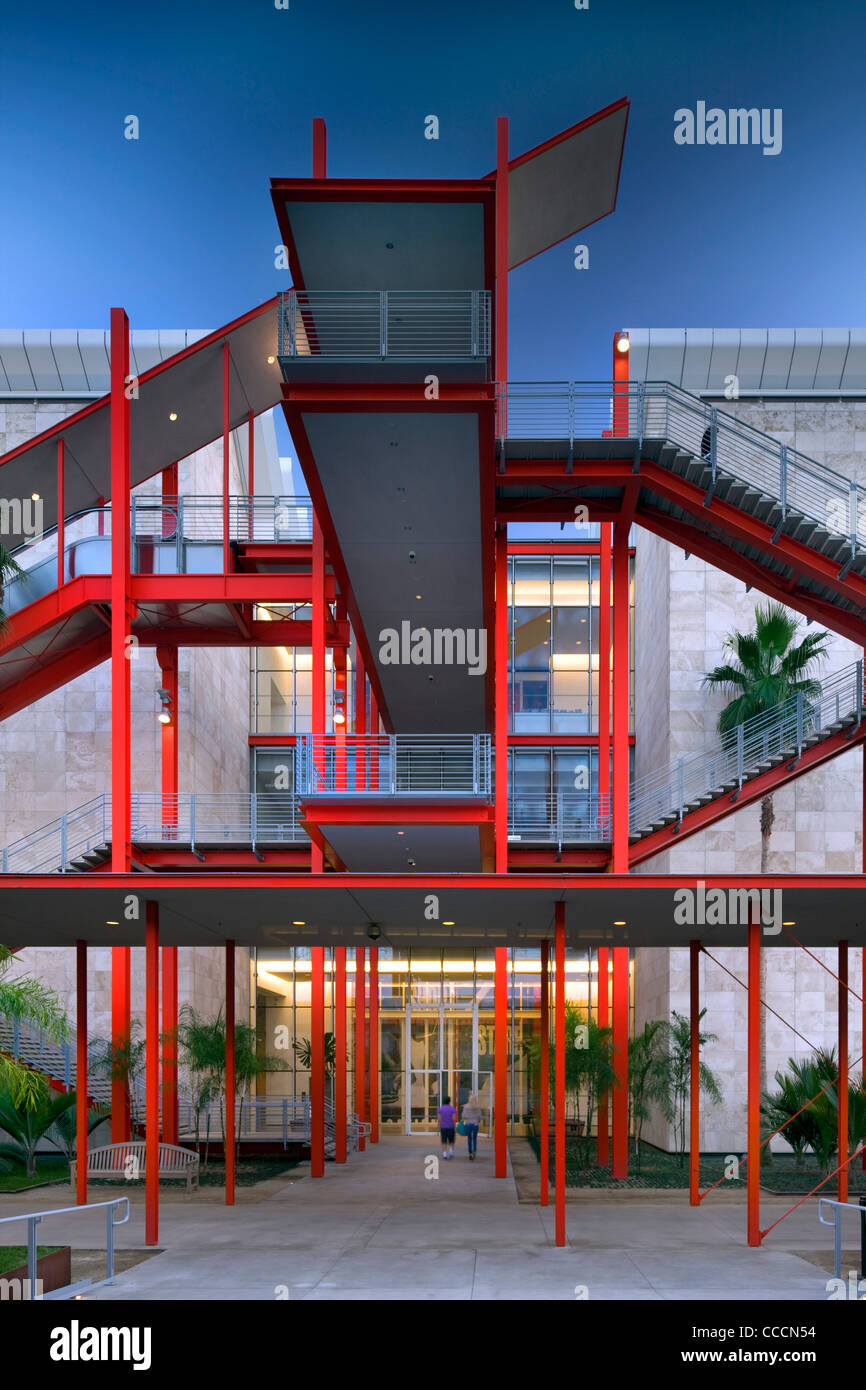 A Glazed Saw Tooth Roof And A Travertine Stone Cladding Surround The ...