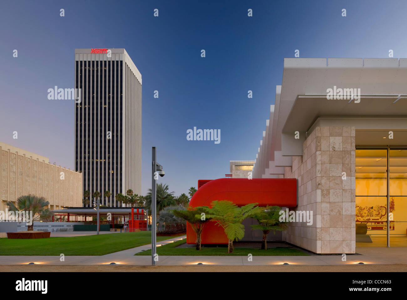 LACMA Broad & Resnick Pavilion, Los Angeles, United States, 2010 Stock ...