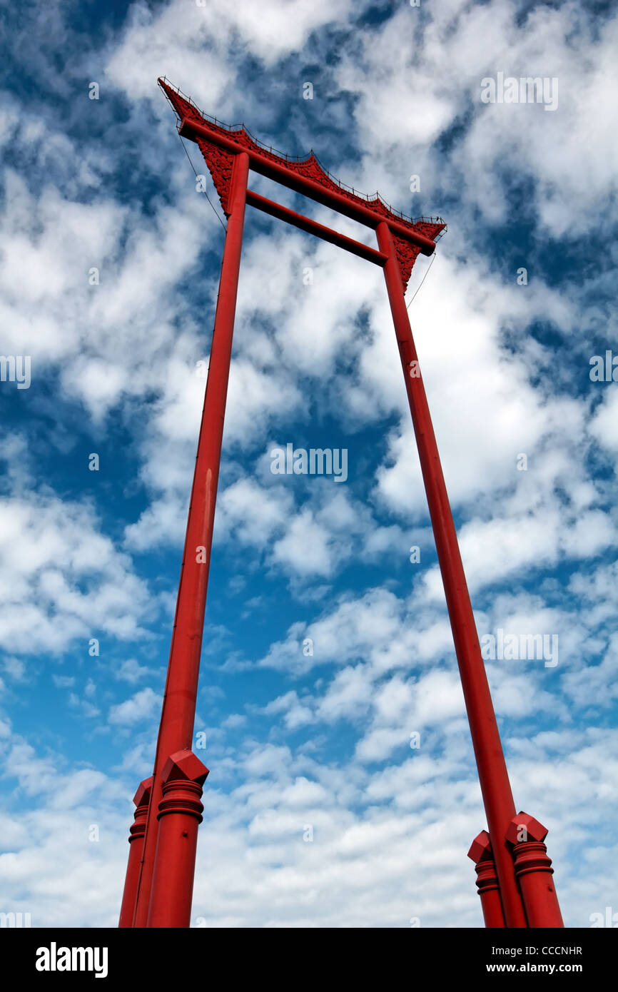 Giant Swing (Sao Ching Cha) | Bangkok Stock Photo - Alamy