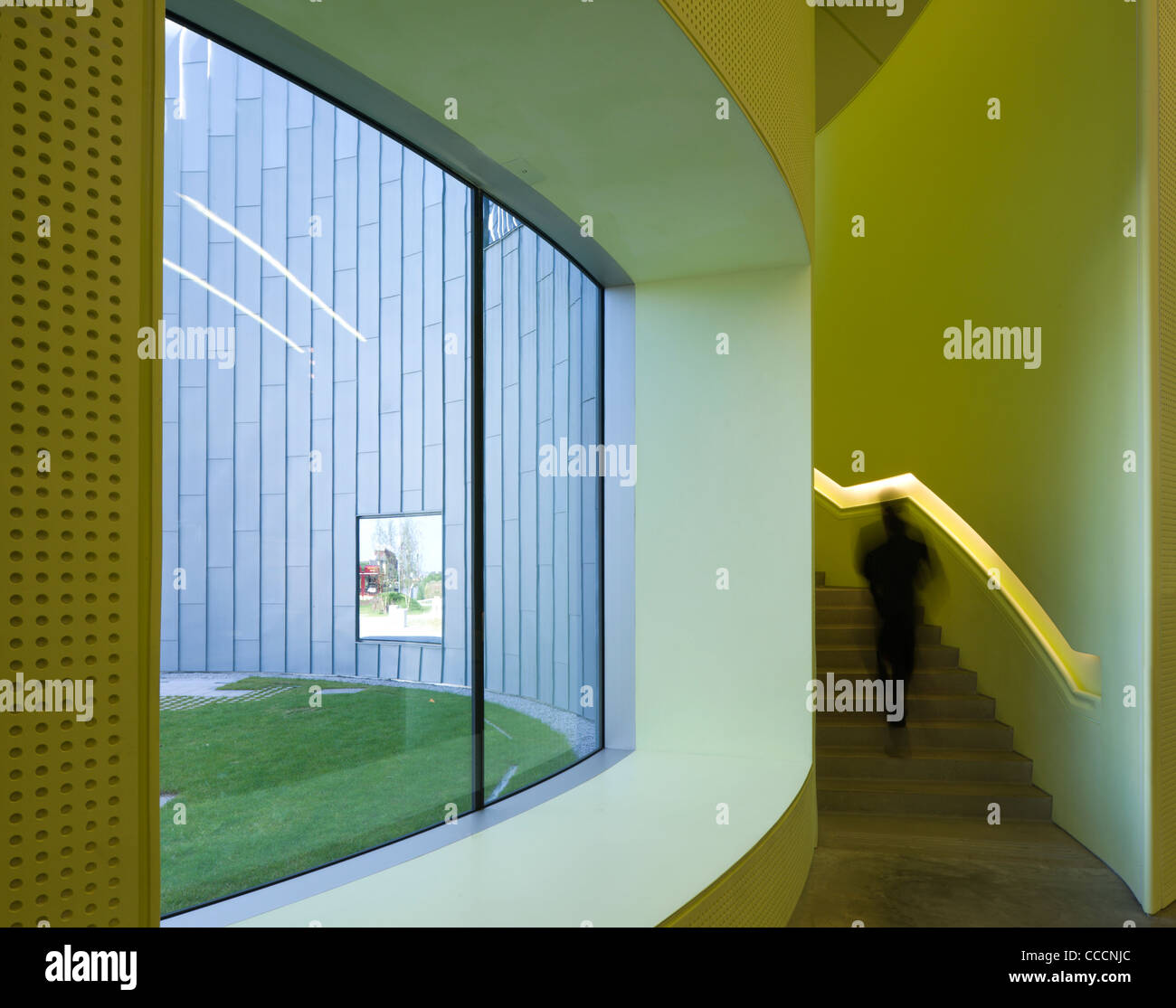 Glasgow Riverside Museum, Zaha Hadid Architects, 2011, Interior view ...