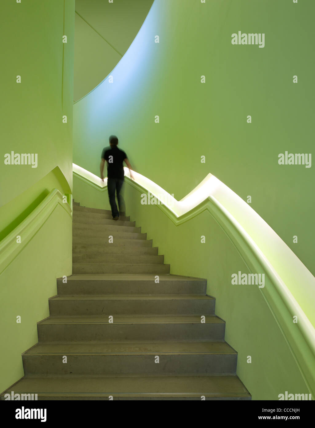 Glasgow Riverside Museum, Zaha Hadid Architects, 2011, Interior view ...