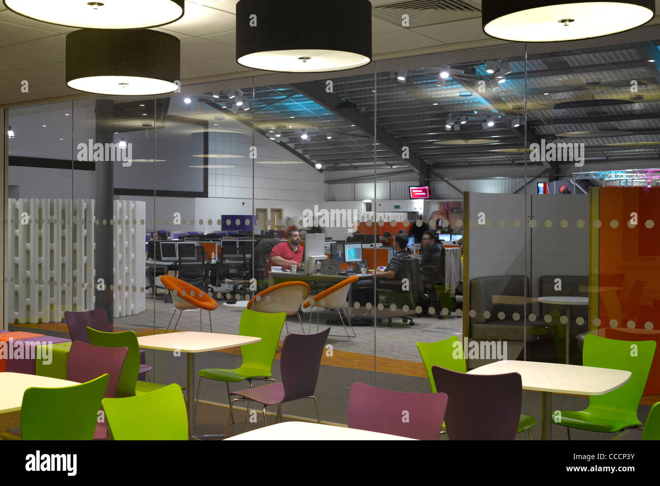 Call centre office large office hi-res stock photography and images - Alamy