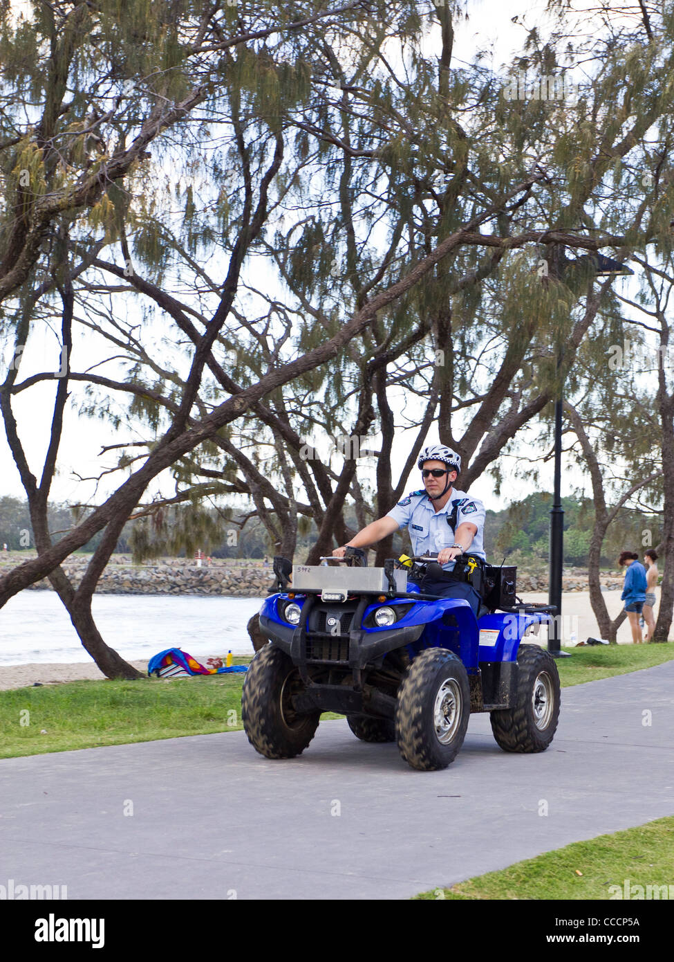 Police on motorbikes hi-res stock photography and images - Alamy