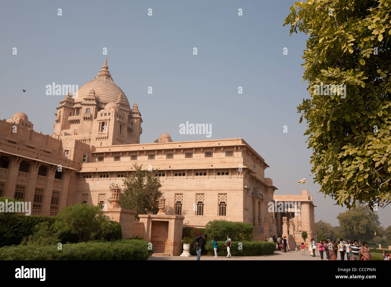 The Umaid Bhawan Palace, also known as Chittar Palace, in Jodhpur, in ...