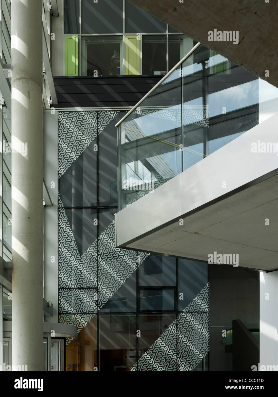 Nano Technology Research Building At Southampton University Stock Photo ...