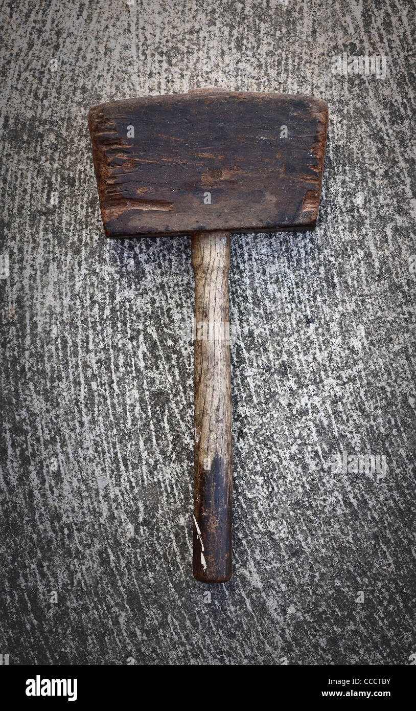 Mallet hammer vintage tool hi-res stock photography and images - Alamy