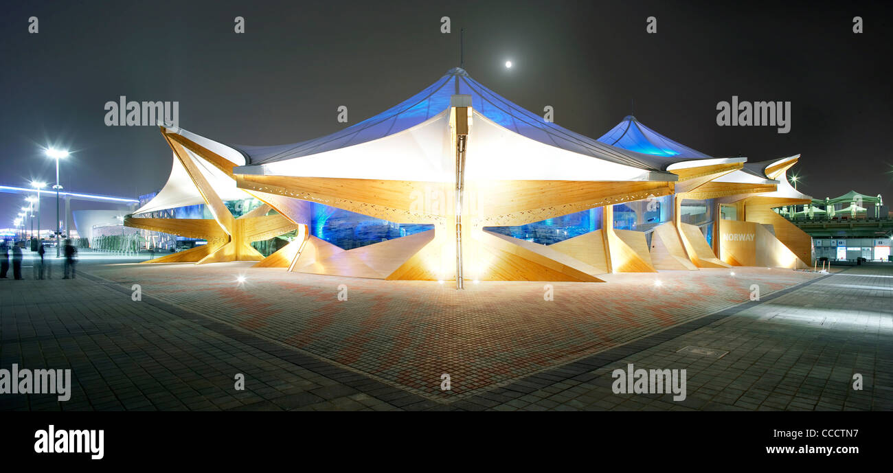 The Pavilion Consists Of 15 Assembled Trees Which Create A Sensory And ...