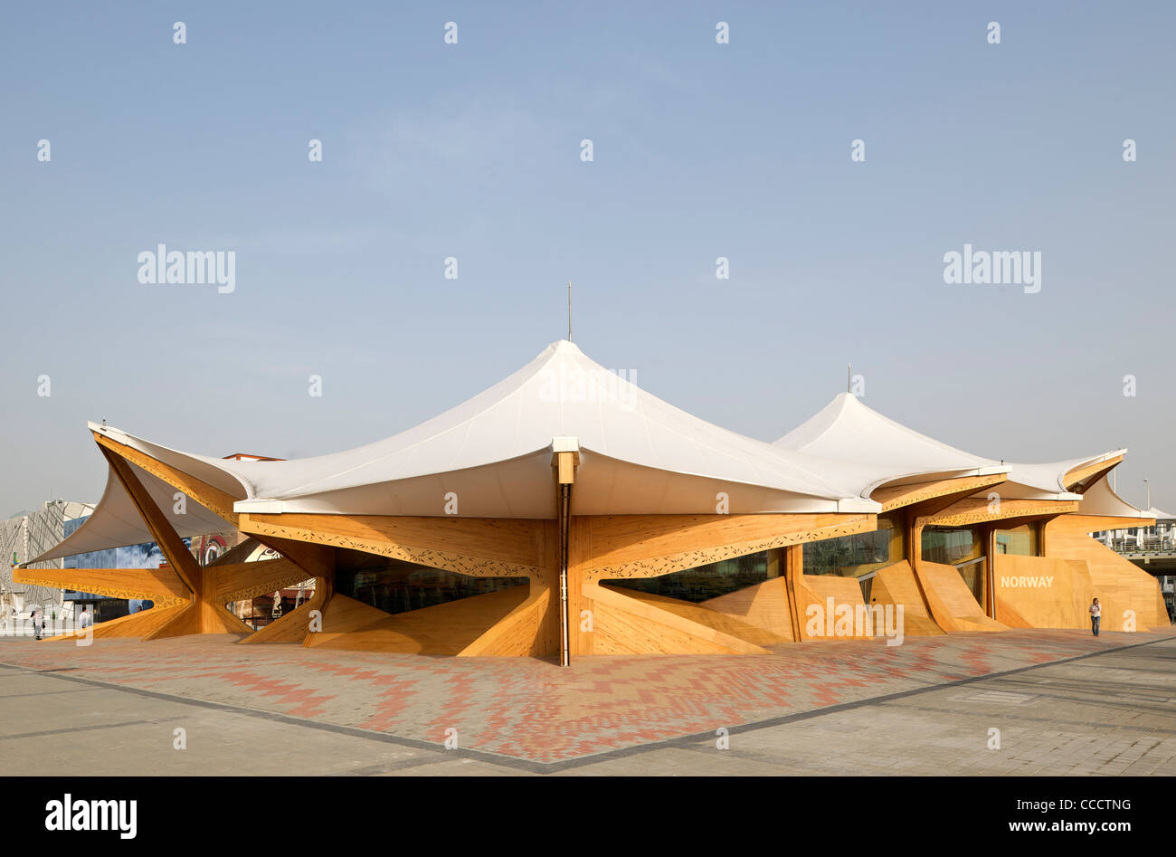 Shanghai Expo 2010, Norwegian Pavilion, Shanghai, China, 2010 Stock ...