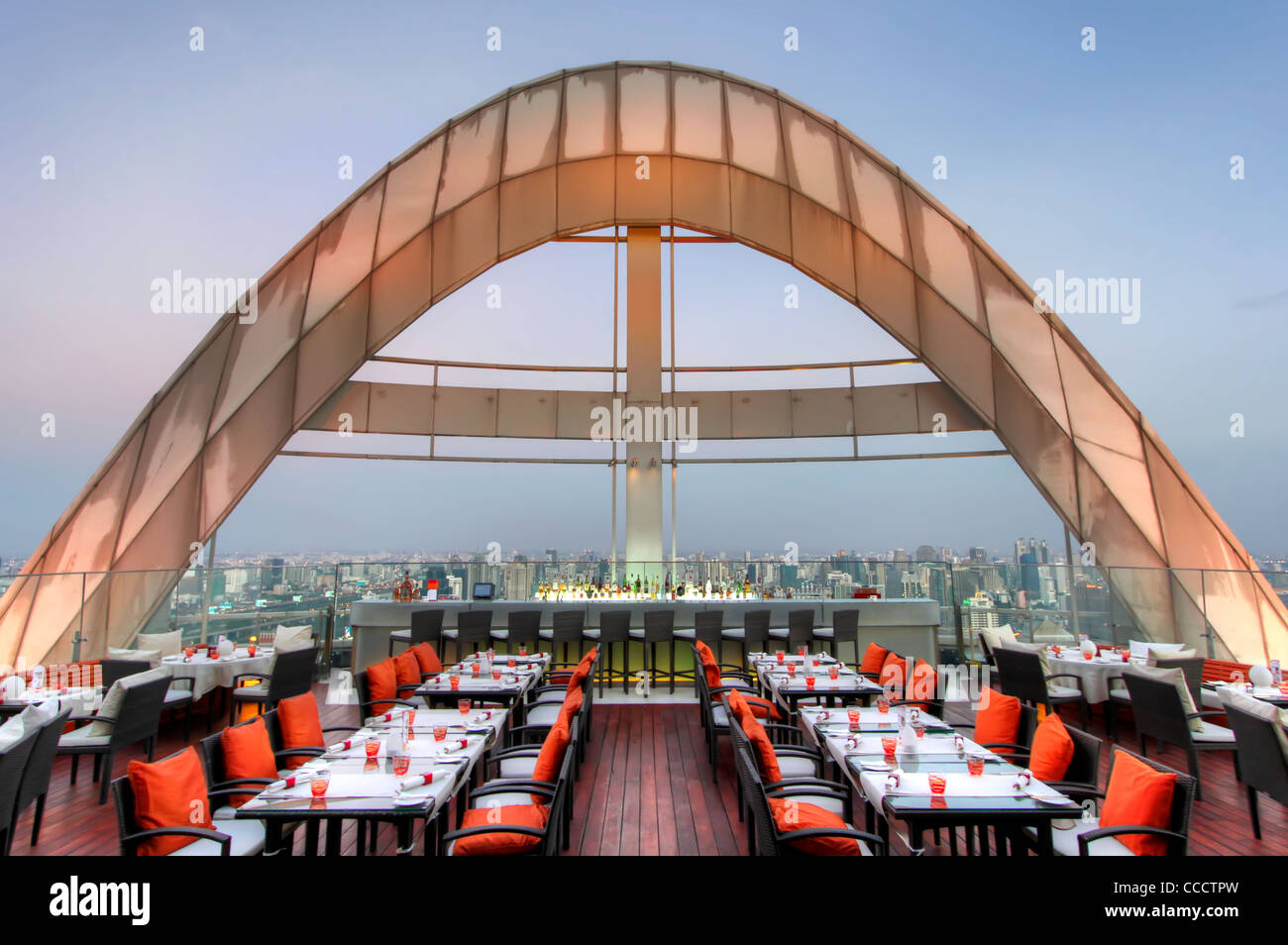 Red Sky Bar | Centara Grand | Bangkok Stock Photo - Alamy