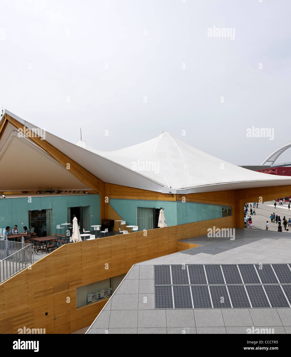 The Pavilion Consists Of 15 Assembled Trees Which Create A Sensory And ...