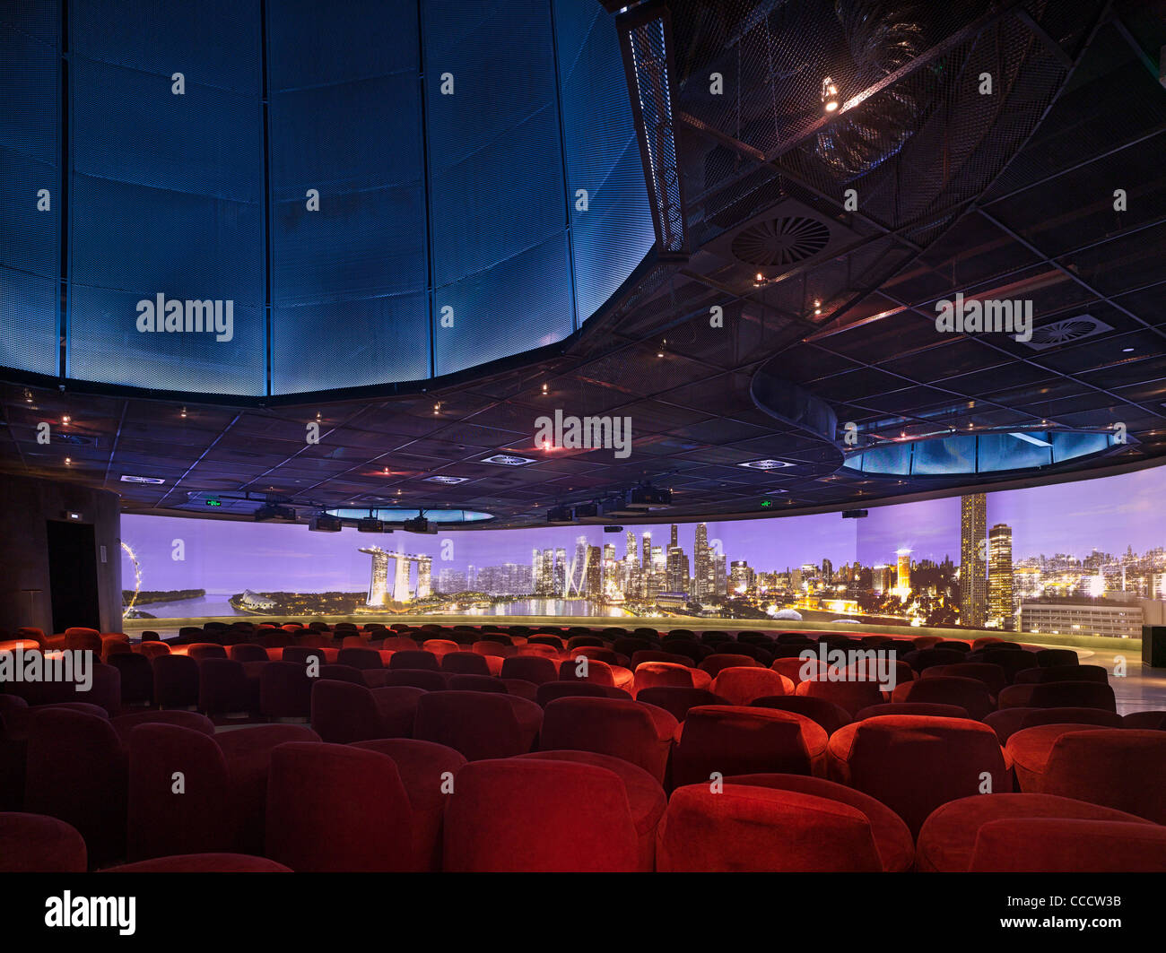 The Music-Box-Like Singapore Pavilion Is A Two-Story Structure With An ...