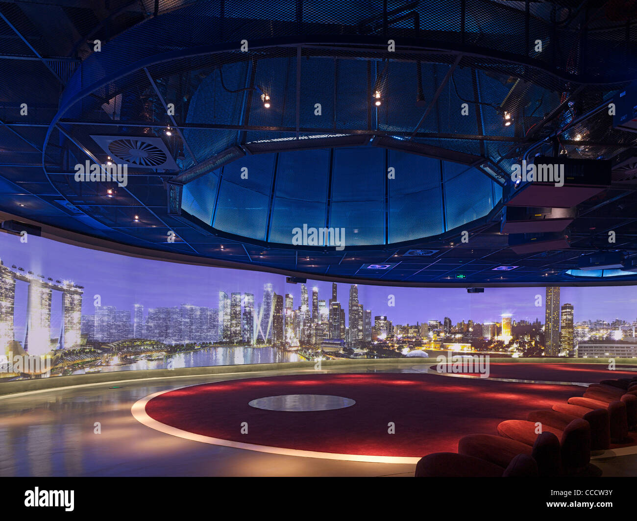 The Music-Box-Like Singapore Pavilion Is A Two-Story Structure With An ...