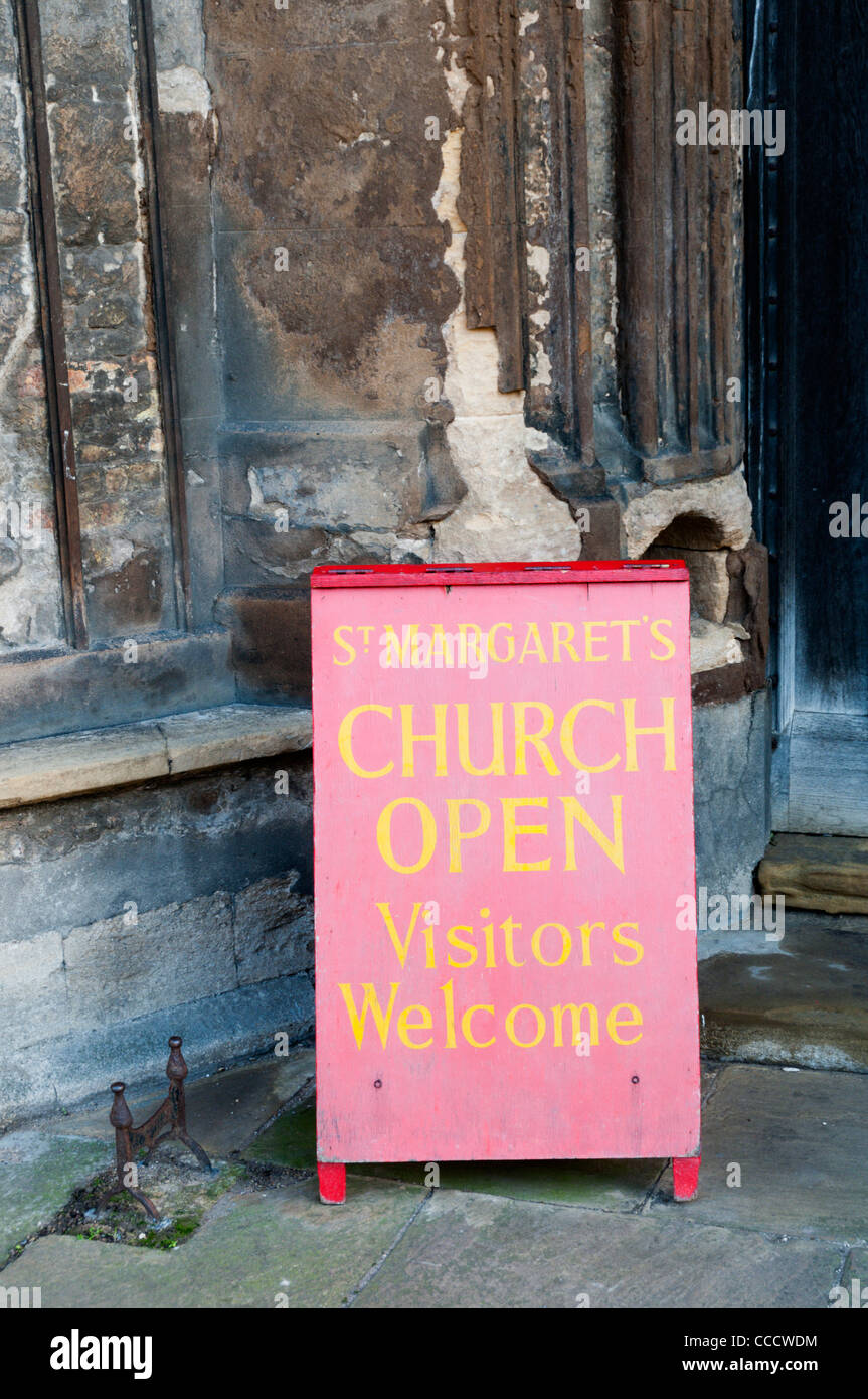Church open sign hi-res stock photography and images - Alamy