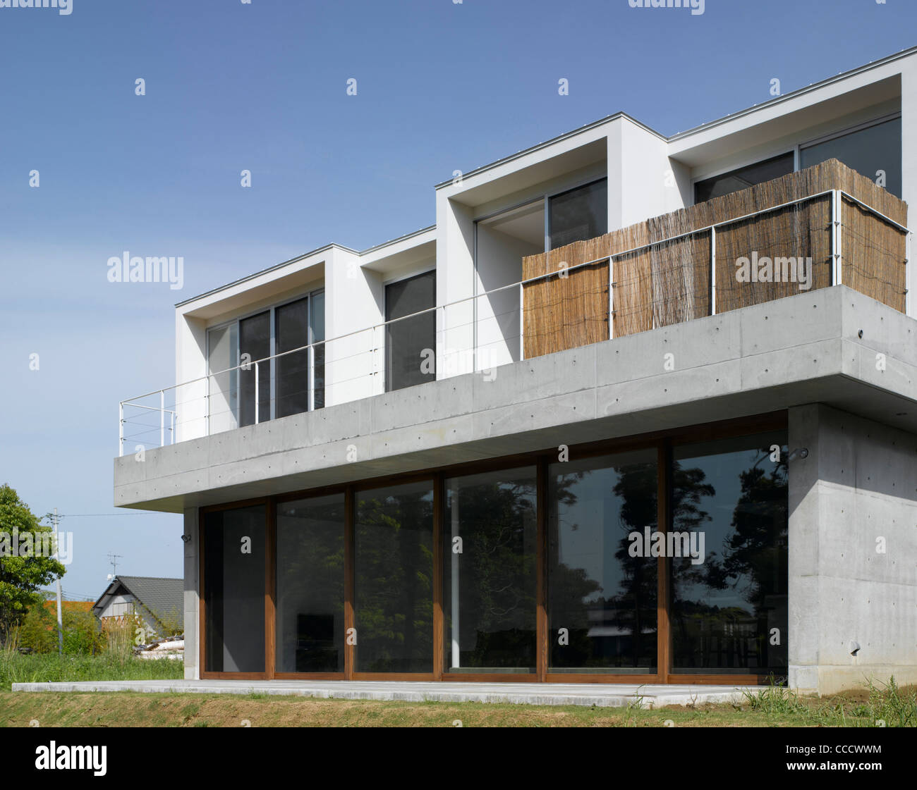 THE WILSON HOUSE-EXTERIOR VIEW Stock Photo - Alamy