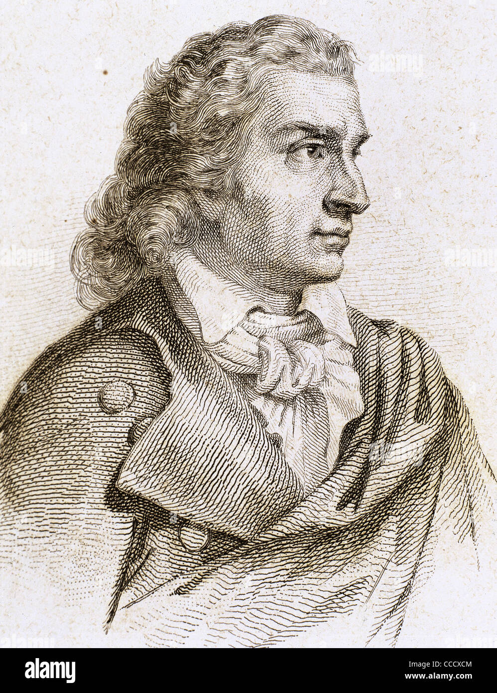 Friedrich Schiller (1759-1805). German poet, philosopher, historian ...
