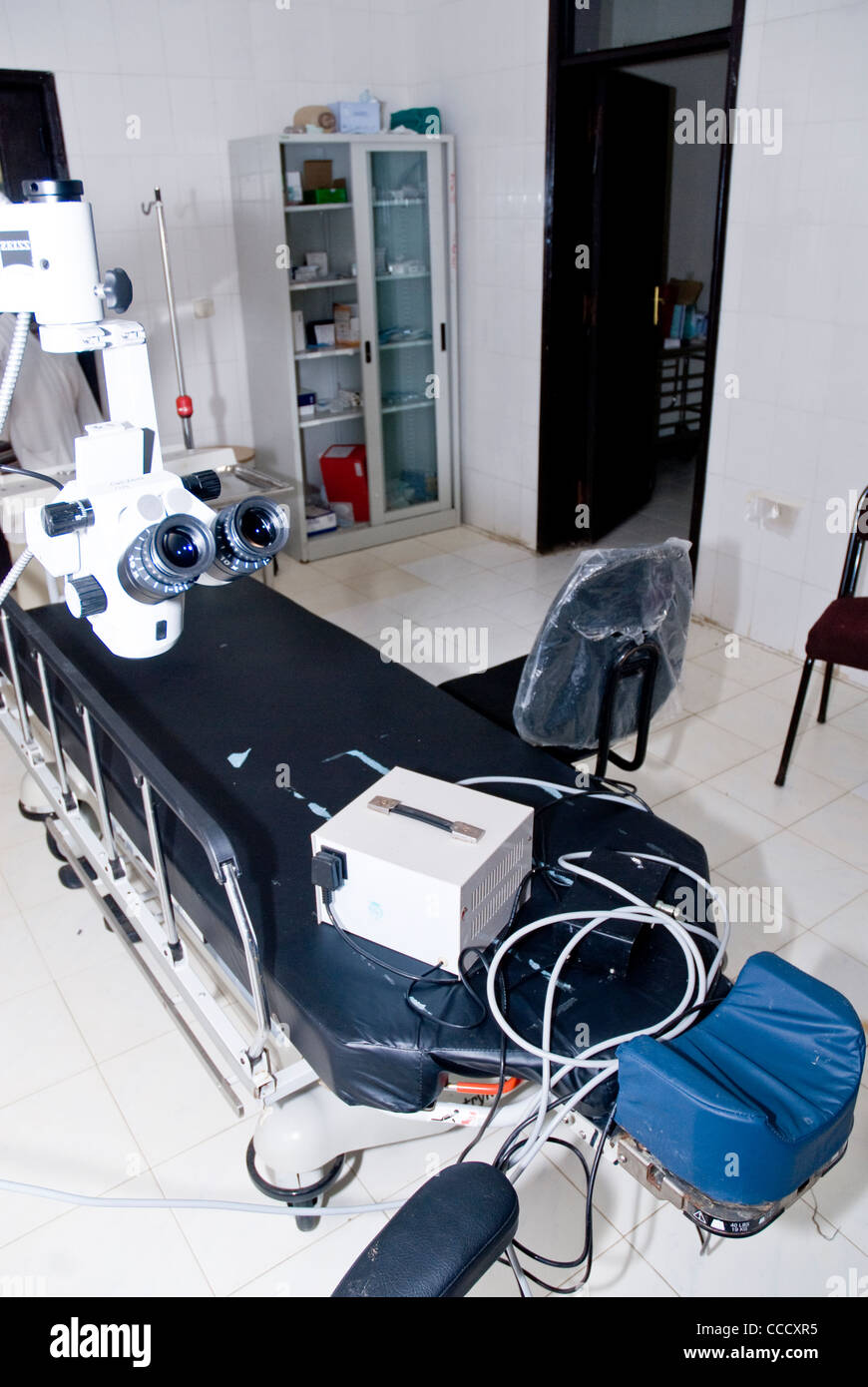 The operating theatre at the Nekemte Eye Clinic Stock Photo - Alamy
