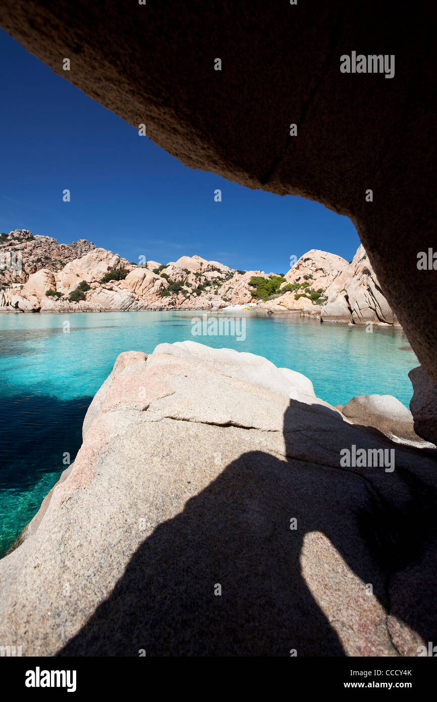 Tahiti beach, Cala Coticcio, Caprera Island, Arcipelago della Maddalena ...
