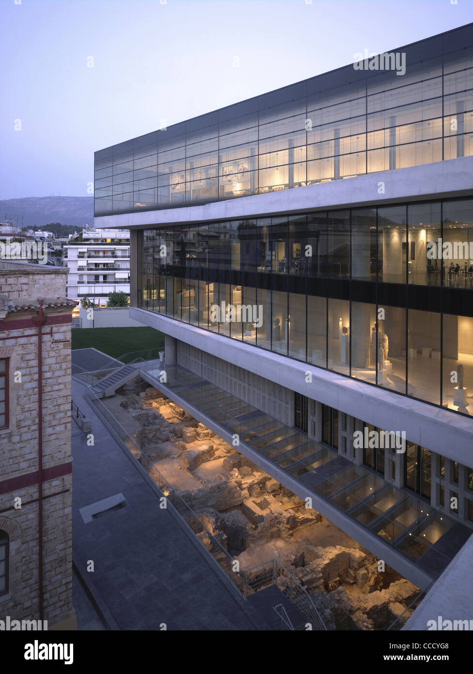 New Acropolis Museum, Athens, Greece Stock Photo - Alamy