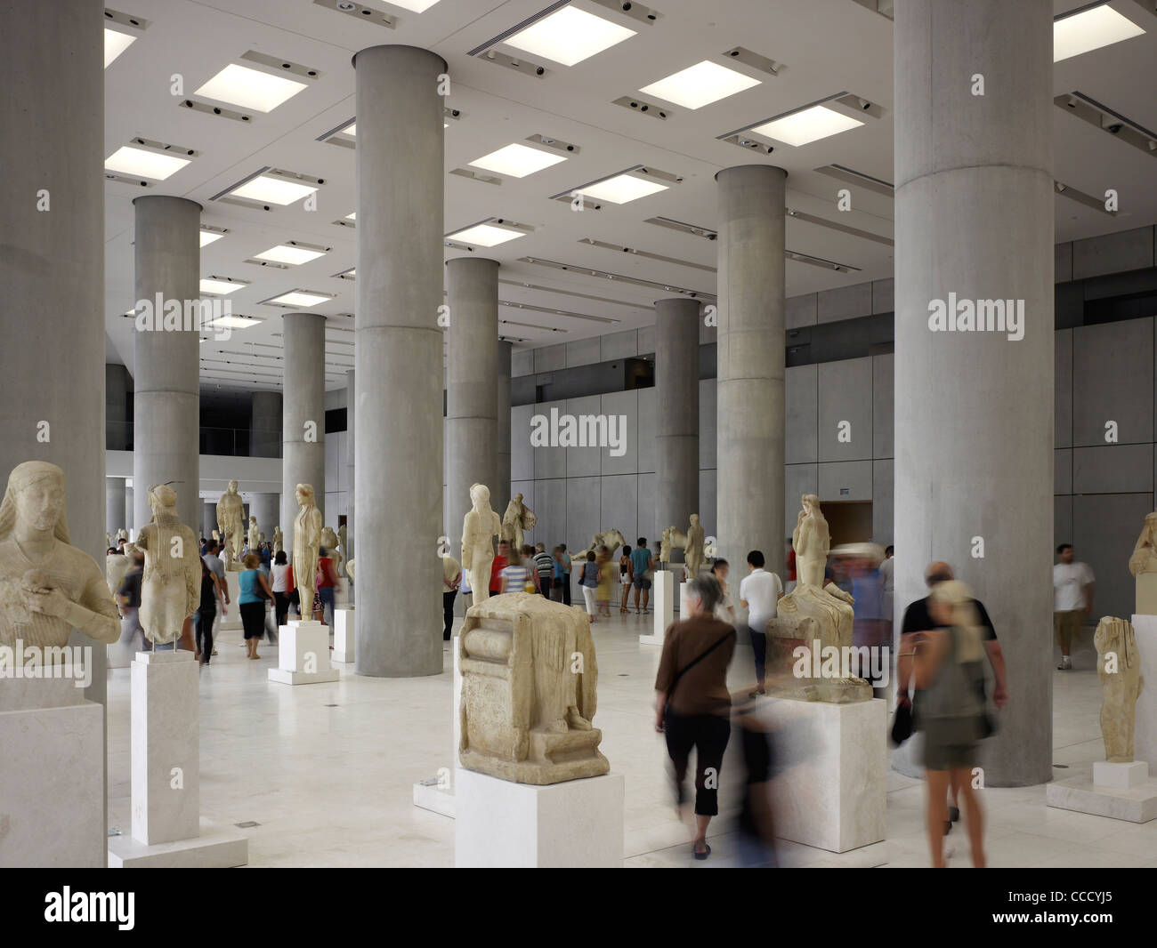 New Acropolis Museum, Athens, Greece - Archaic Gallery Stock Photo - Alamy